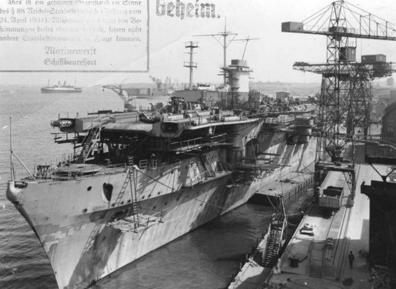 Graf Zeppelin: Diving at the unique WW2 German aircraft carrier (photos ...
