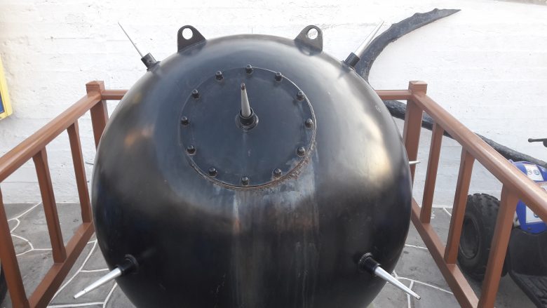 The WW2 sea mine found in Sifnos – WW2Wrecks.com