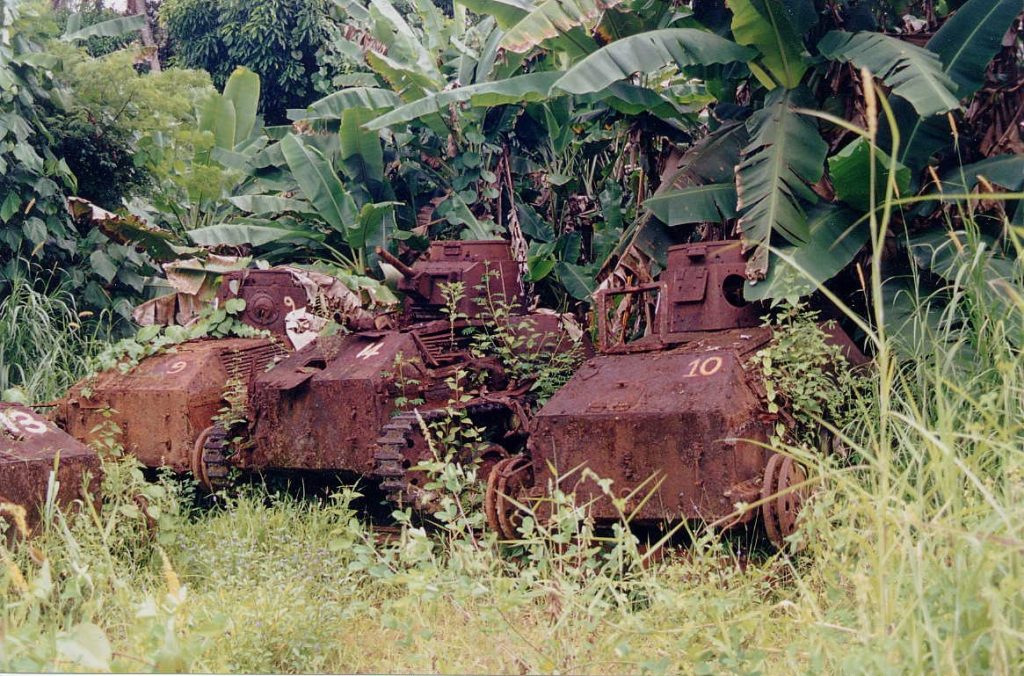 Straight out of the jungle: The WW2 Japanese Type 95 Ha-Go tanks ...