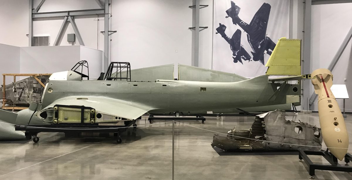 The Junkers Ju 87R-2 Stuka wk.nr. 6234 L1+FW restoration project at the ...