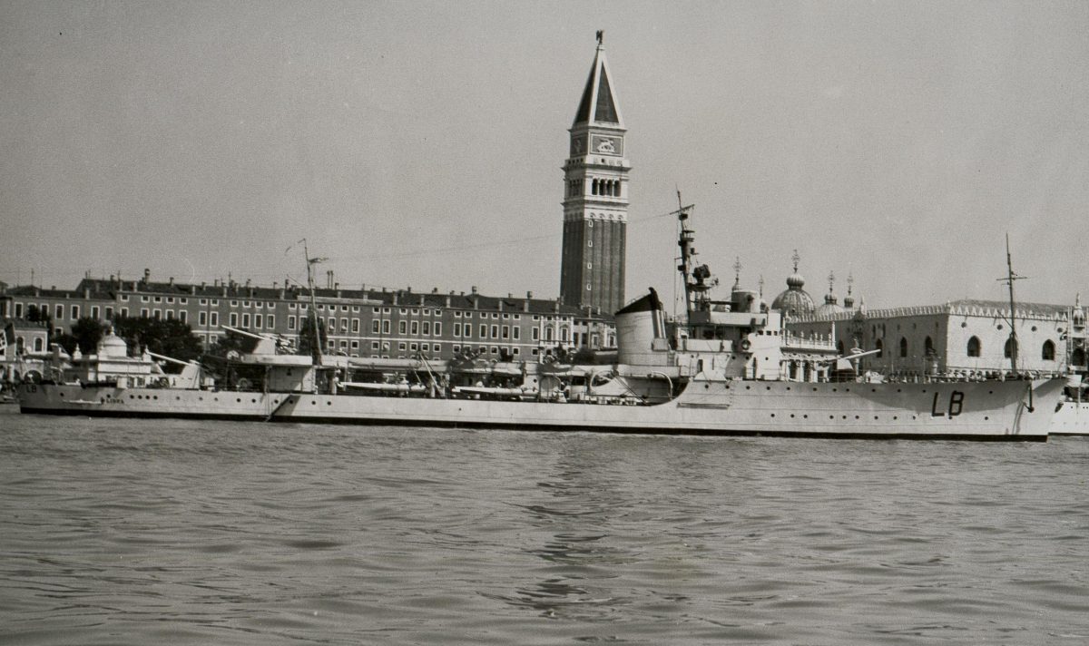 Lazarettschiff Brigitte and Torpedo Boat Lira in Thessaloniki, by ...