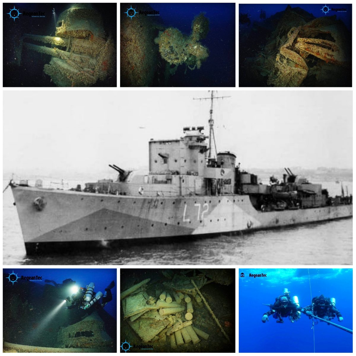 The wreck of the Polish Destroyer ORP Kujawiak – The history of a ...