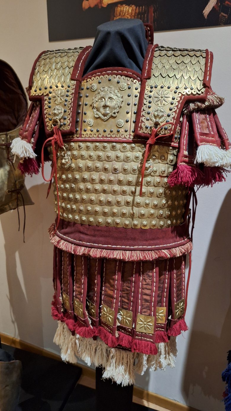 Exhibition of the evolution of ancient Greek to Byzantine panoplies ...