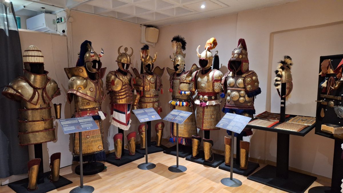 Exhibition of the evolution of ancient Greek to Byzantine panoplies ...